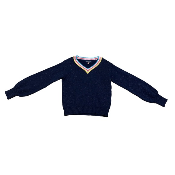 Andy & Evan | Shirts & Tops | Andy Evan Girls Vneck Sweater Navy Blue ...